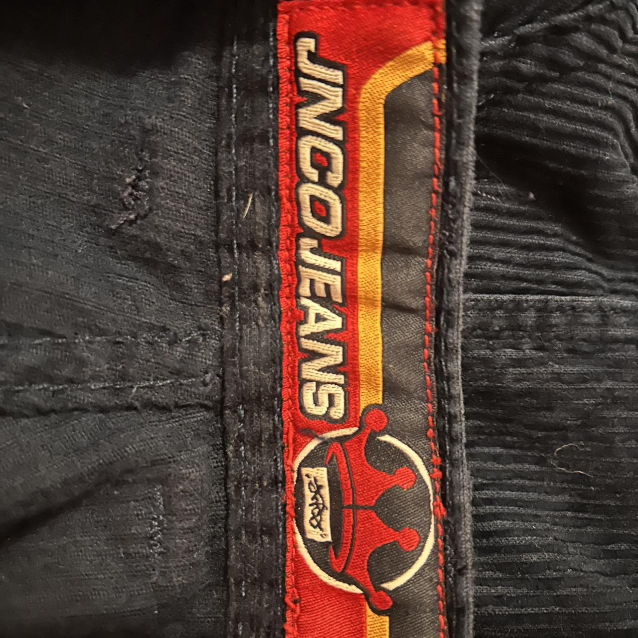 Dark blue corduroy jncos Tag says 31x30 Runs... - Depop