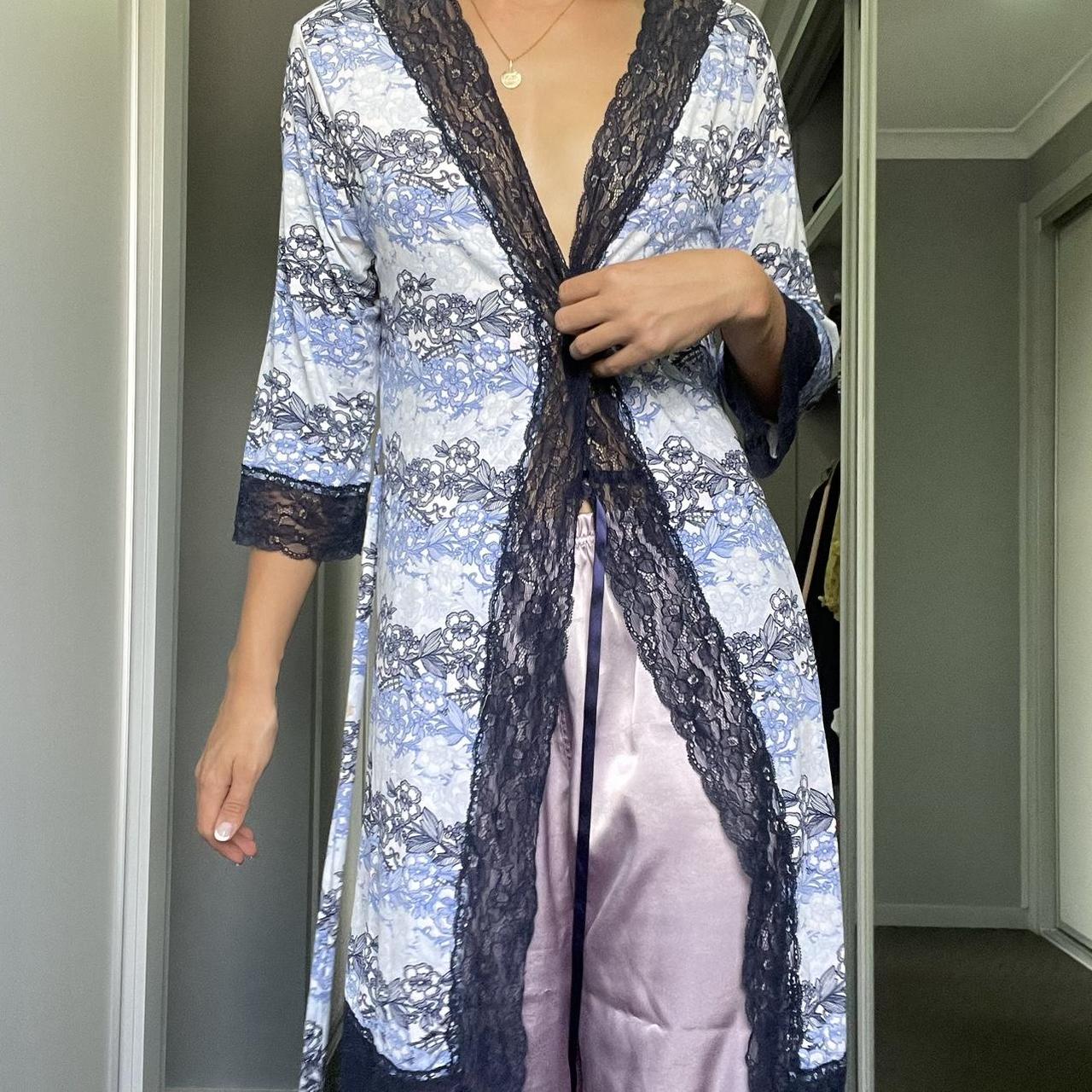 Peter Alexander summer dressing gown / robe with... - Depop