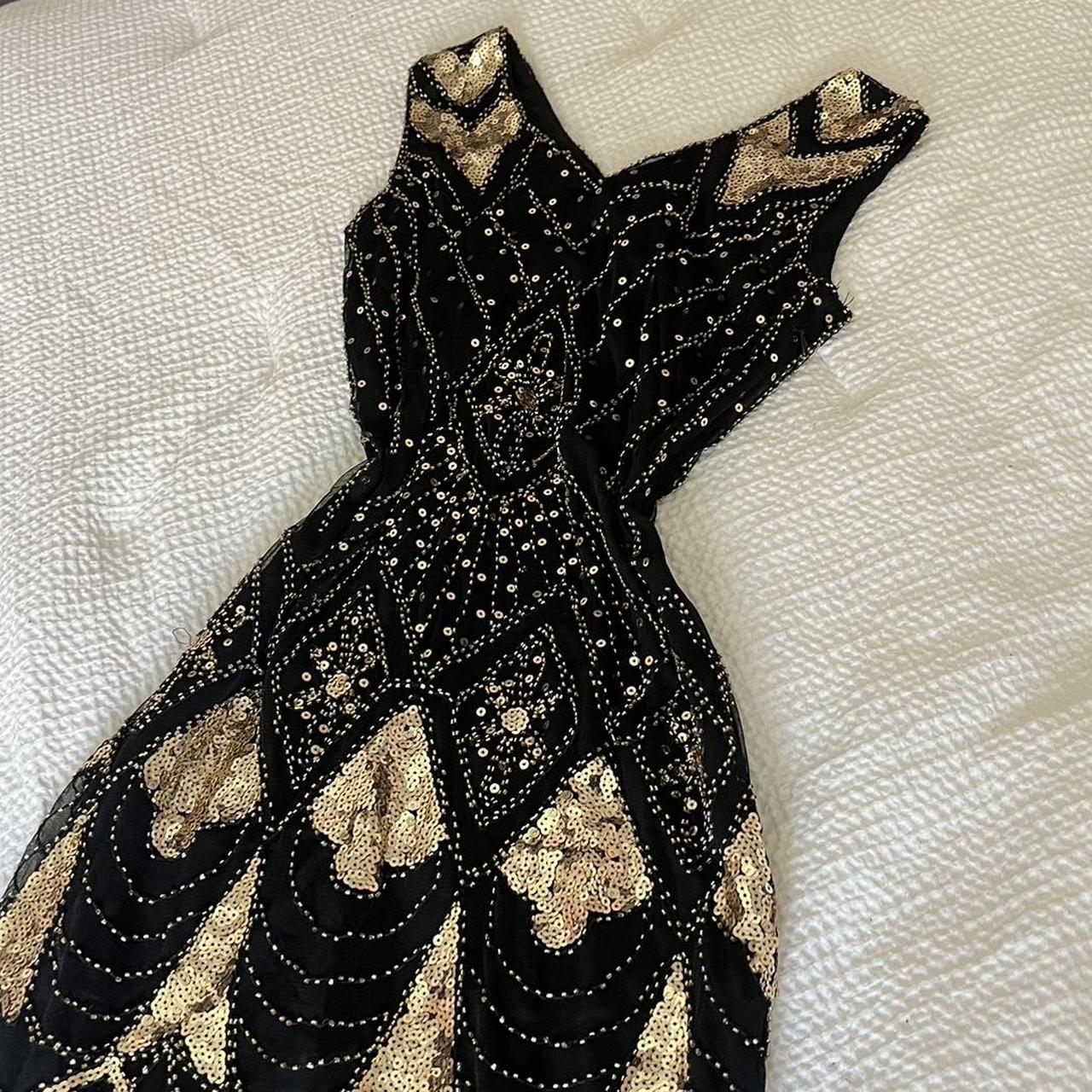 cute little flapper girl dress, great gatsby vibes... - Depop