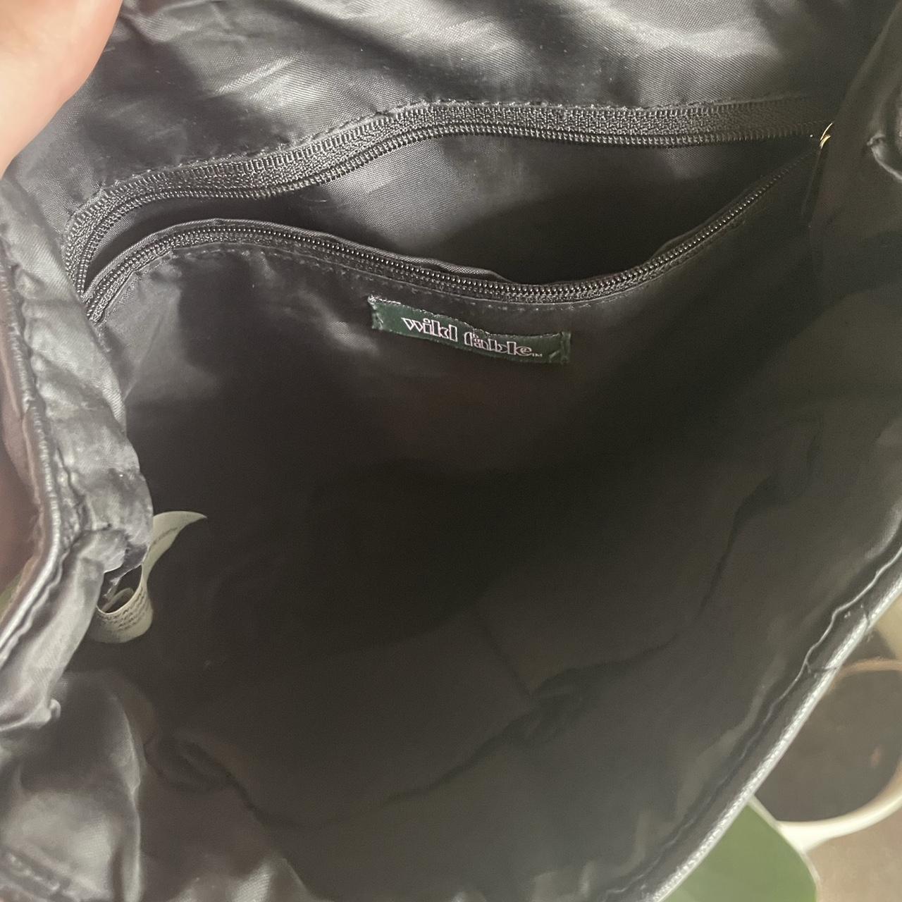 Wild fable black pleather backpack purse. This bag... - Depop