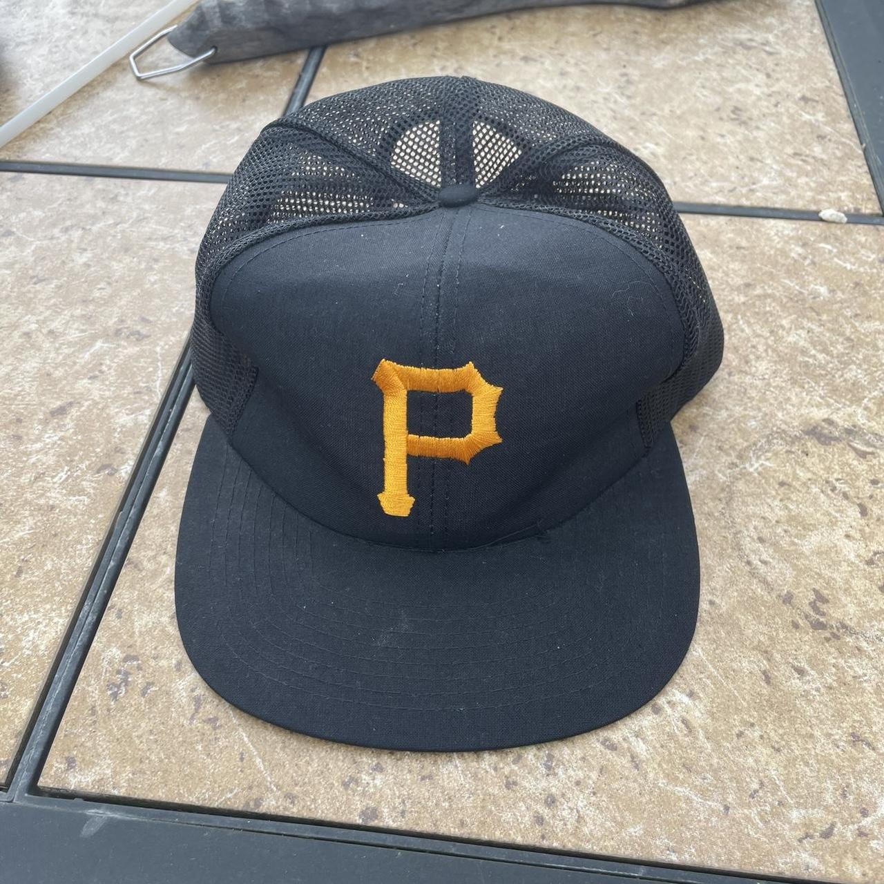 vintage 80s Pittsburgh Pirates snap back. made by... - Depop