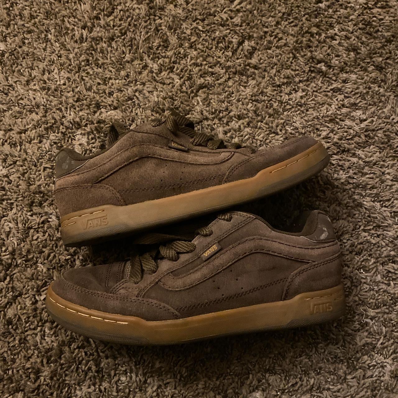 Chunky Vans Mens Varial Quarry Blackout Size: 9... - Depop