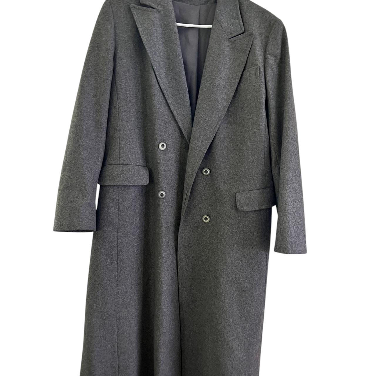 James Pringle Scotland Grey wool and cashmere... - Depop