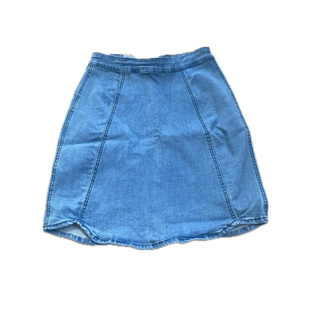Mini Denim Skirts Soft Denim Depop
