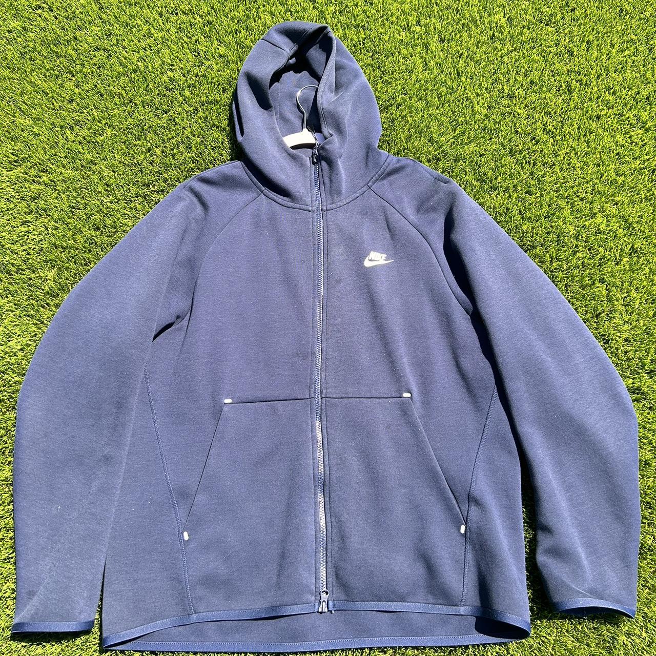 Nike Tech Fleece Navy Blue Almost impossible to... - Depop
