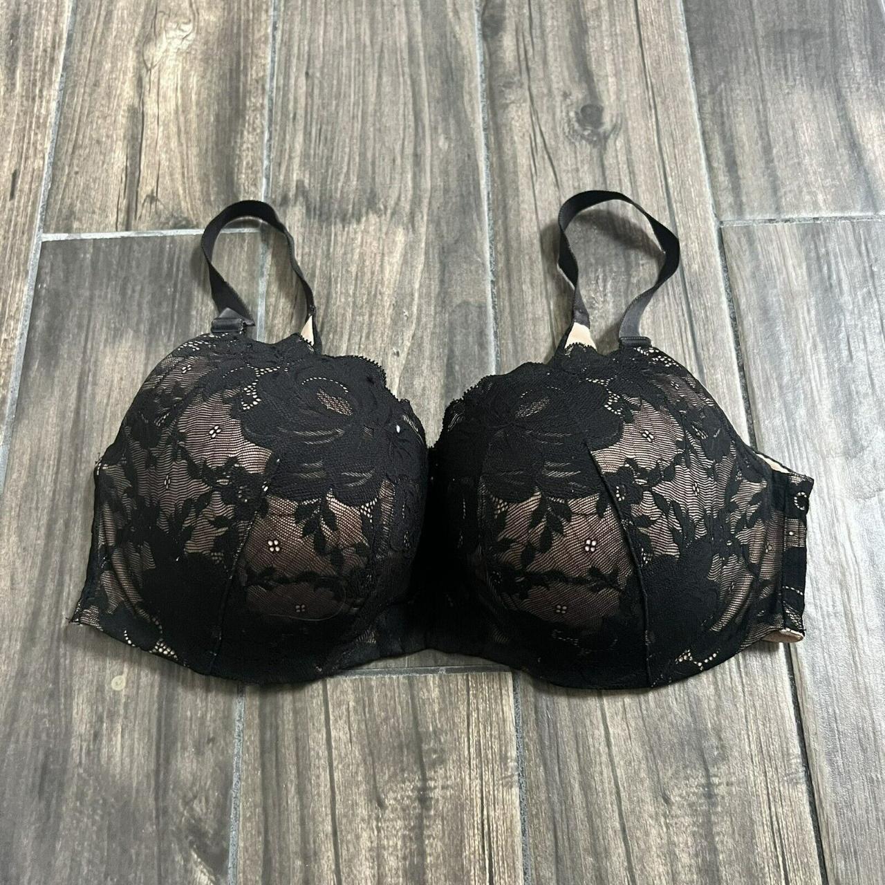 Torrid Curve Black Lace Bra Size 40DDD. - Depop