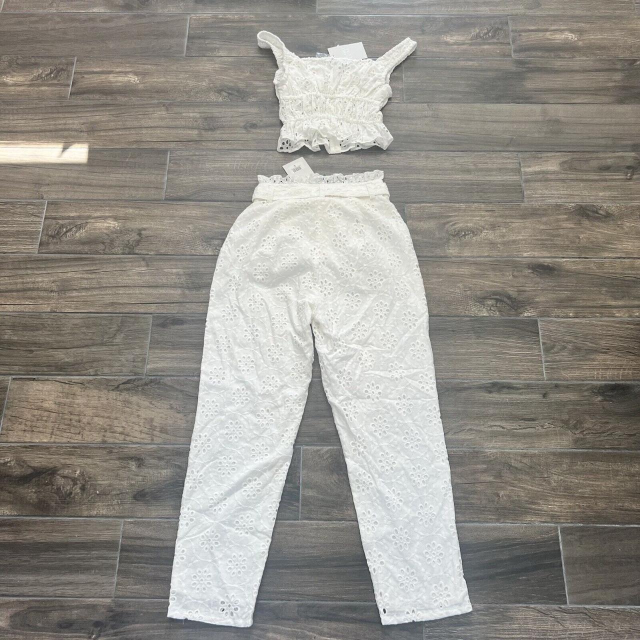 Sabo Luxe Mackenzie Eyelet Top XS Seraphina Eyelet... | Depop