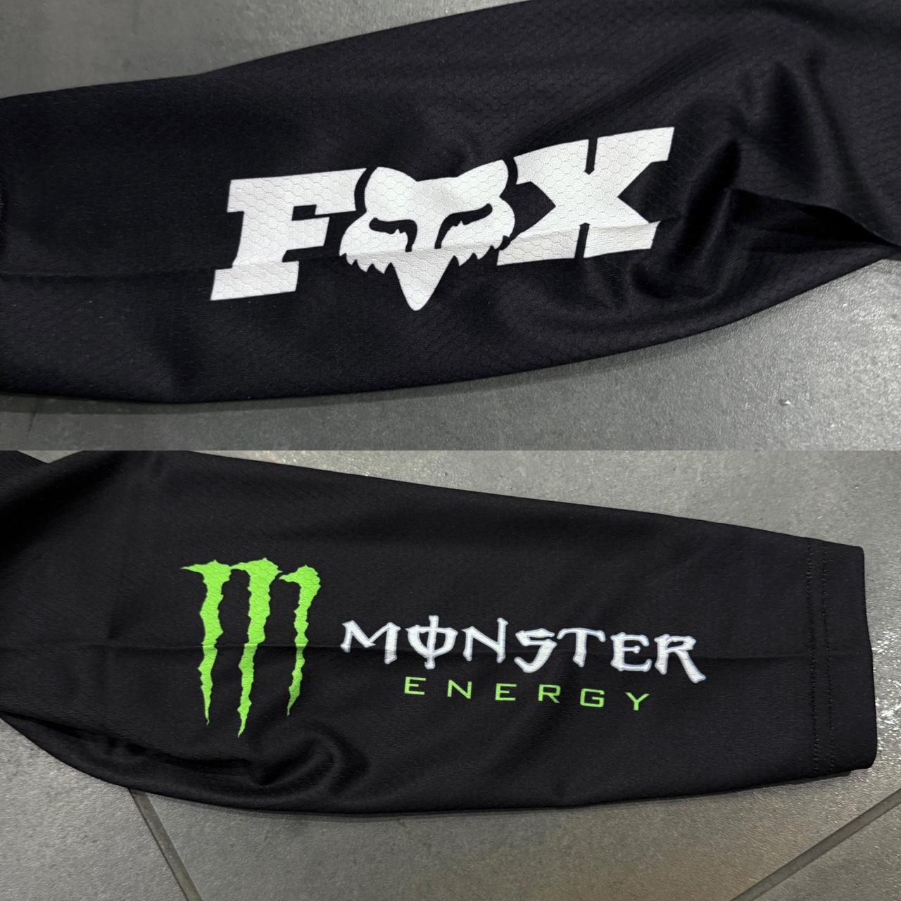 Rare 2000s Fox Racing Monster Energy Long Sleeve... | Depop