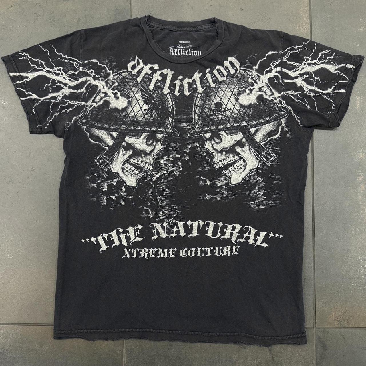 Rare Vintage 2000s Affliction Randy Couture Army... | Depop