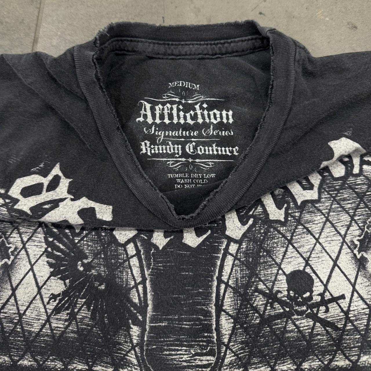 Rare Vintage 2000s Affliction Randy Couture Army... | Depop
