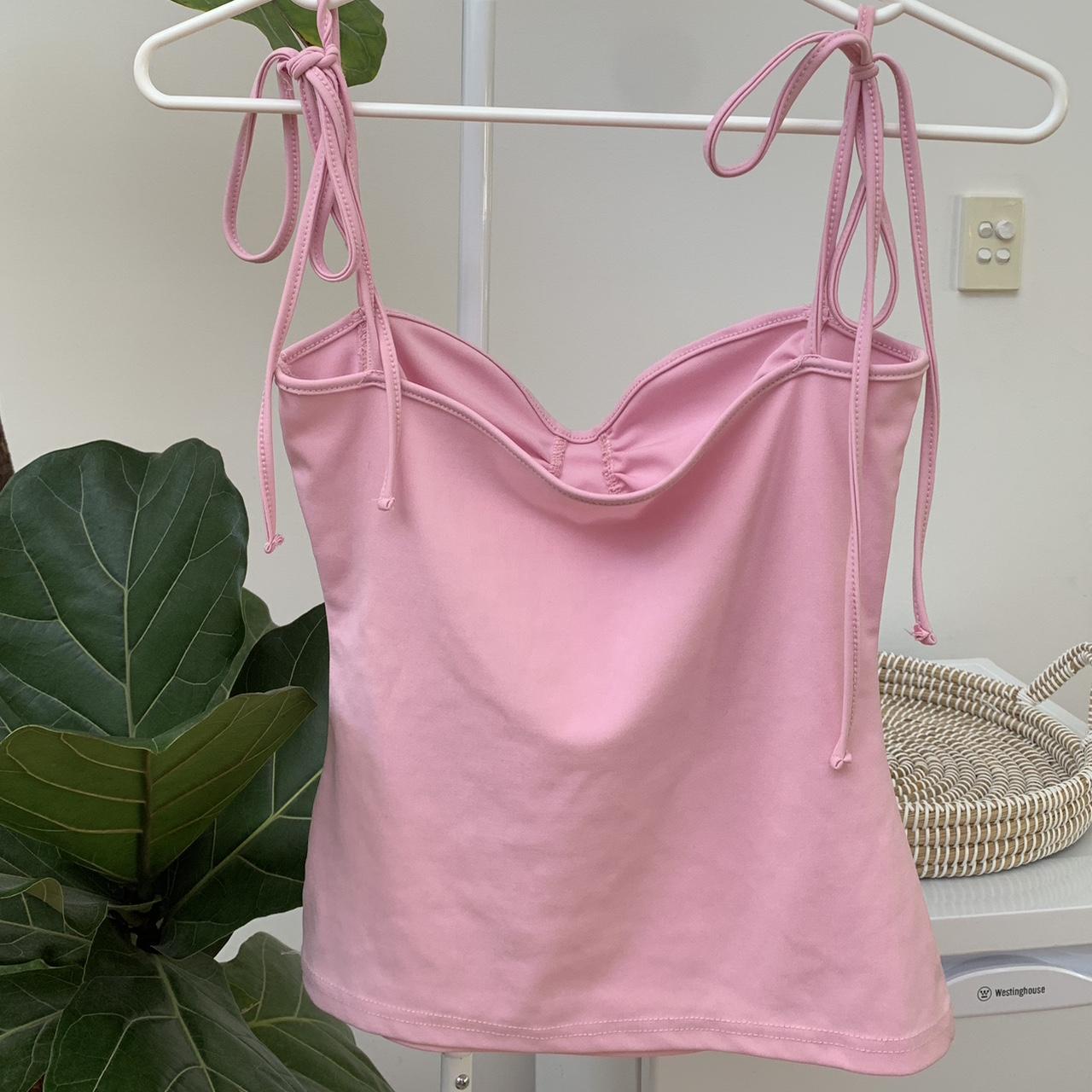 Pink singlet Size medium - Depop