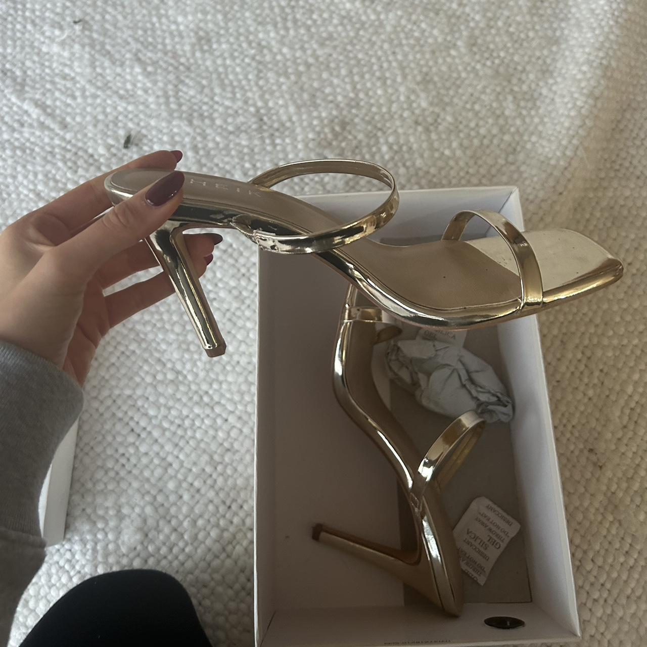 sheike heels worn once women’s AU 9 fits an 8 - Depop