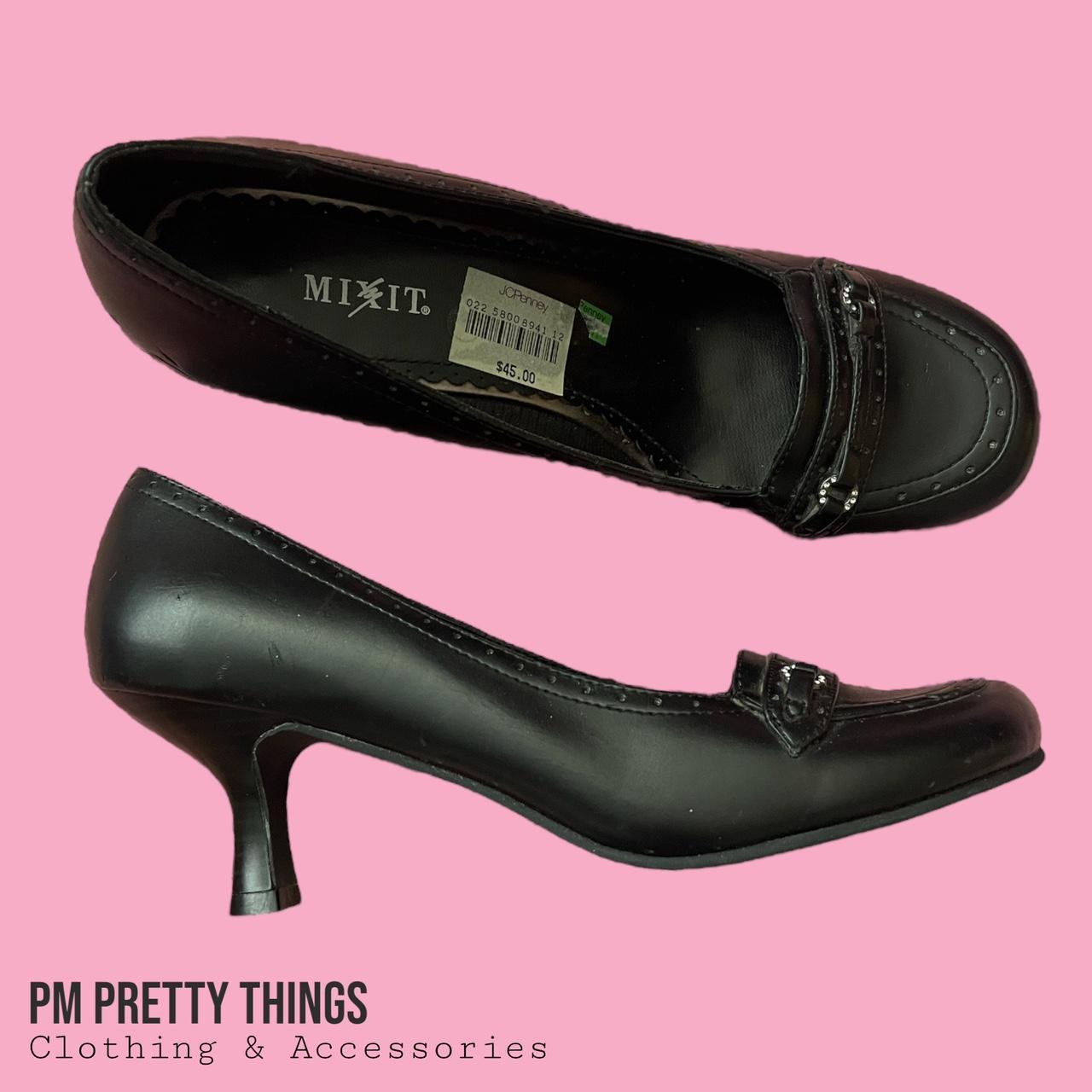Mixit Jcpenny Y2K era Mary Jane kitten heels size... - Depop