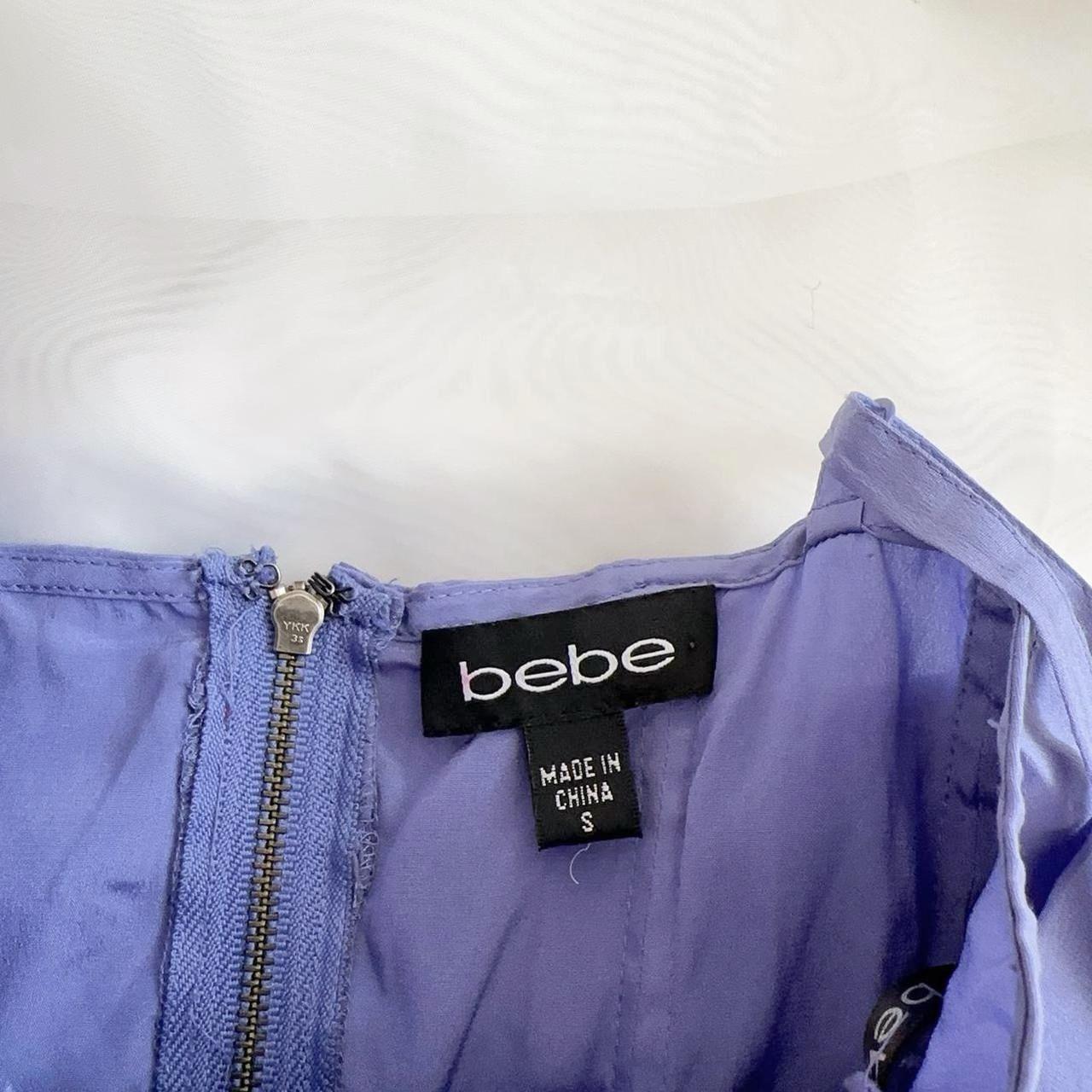 Gorgeous Bebe lilac silk corset camisole ♡ in... - Depop