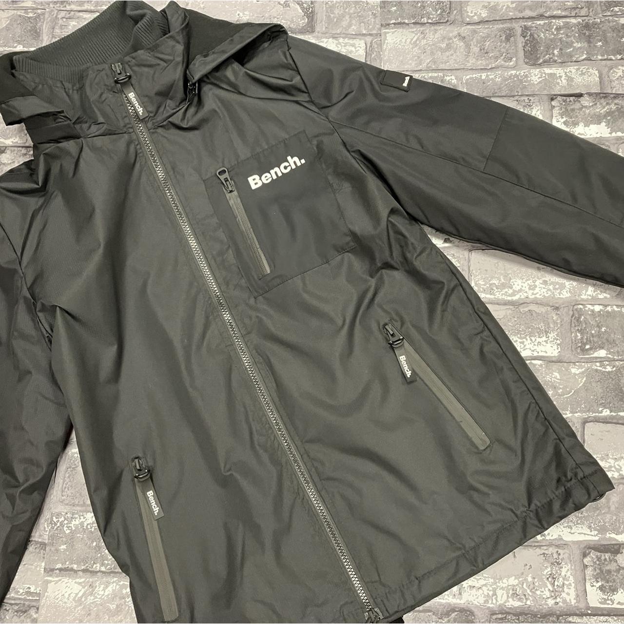 Bench Hester Hooded Double Zip Jacket Measurements:... - Depop