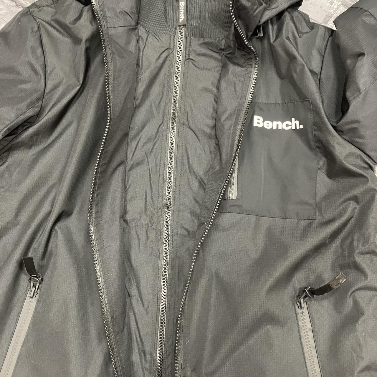 Bench Hester Hooded Double Zip Jacket Measurements:... - Depop
