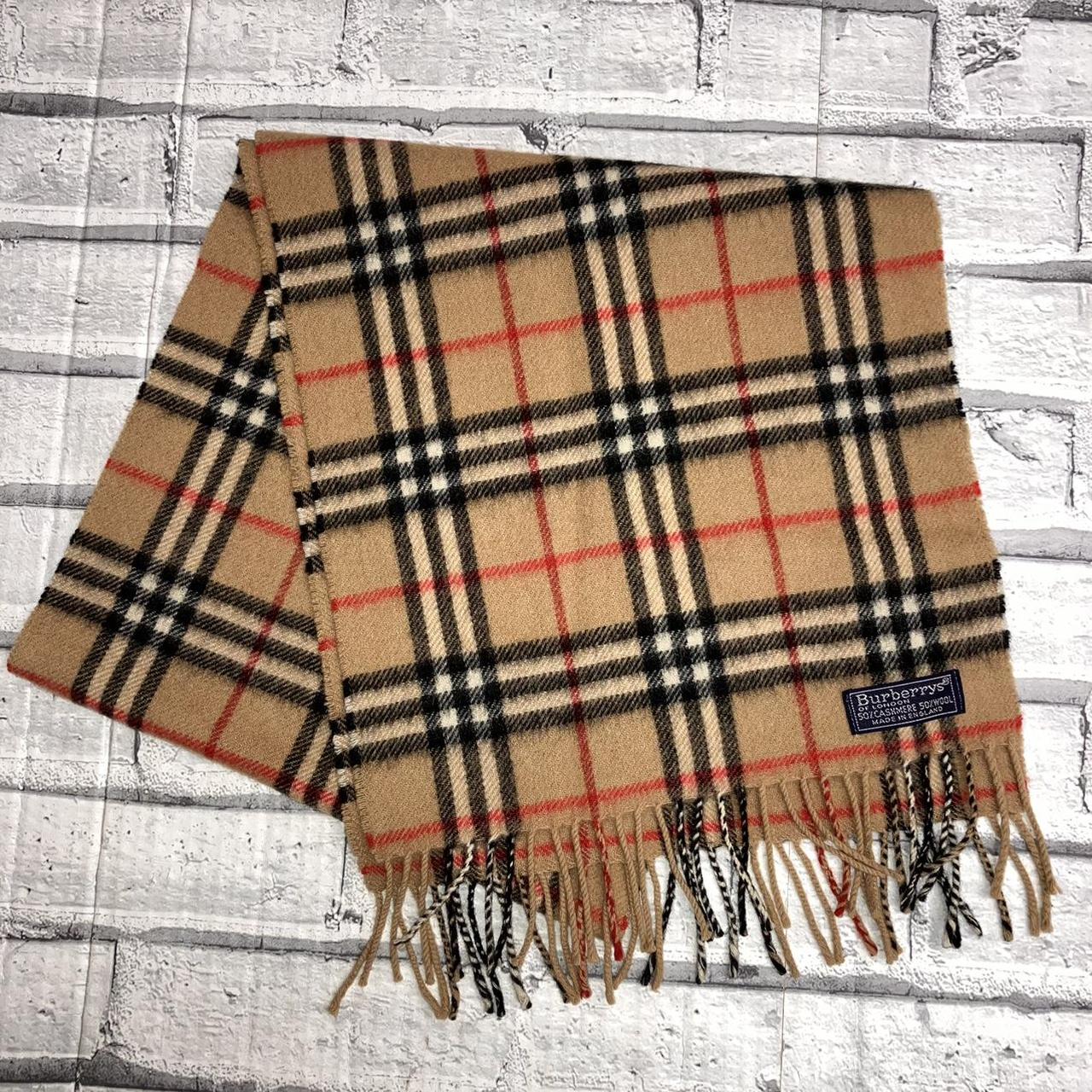 Vintage Burberrys of London scarf with famous Nova... - Depop