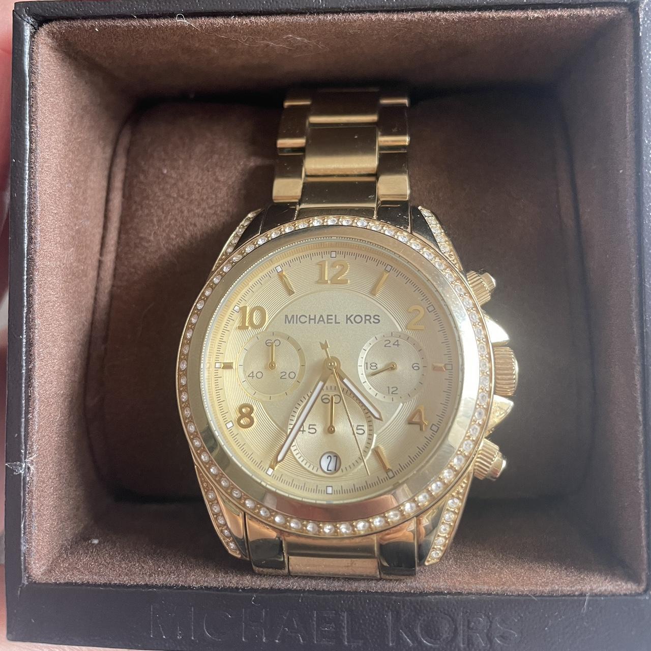 Genuine Michael Kors gold watch. Hardly been worn.... - Depop