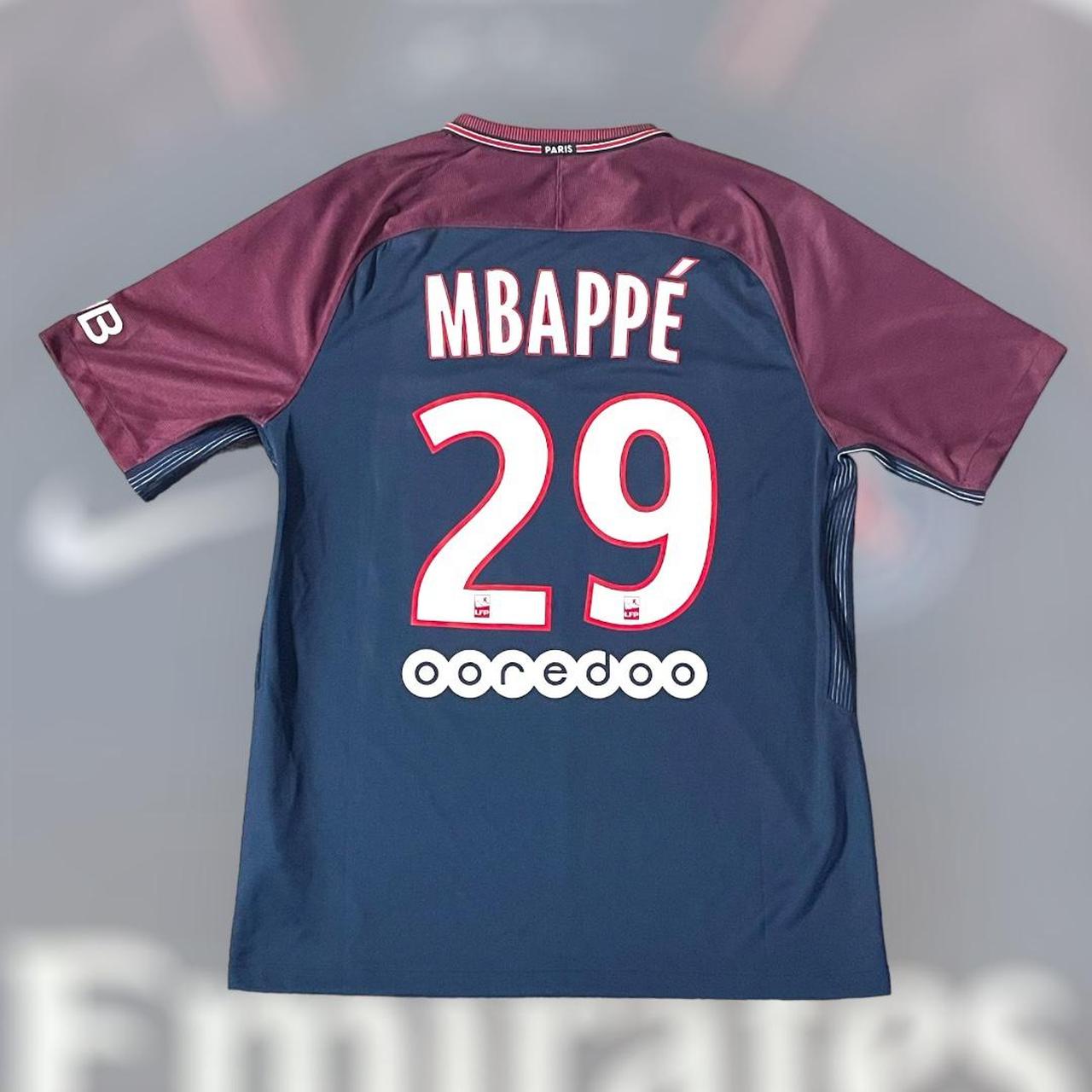 Nike PSG “Mbappe 29” 2017/18 Home Shirt... - Depop