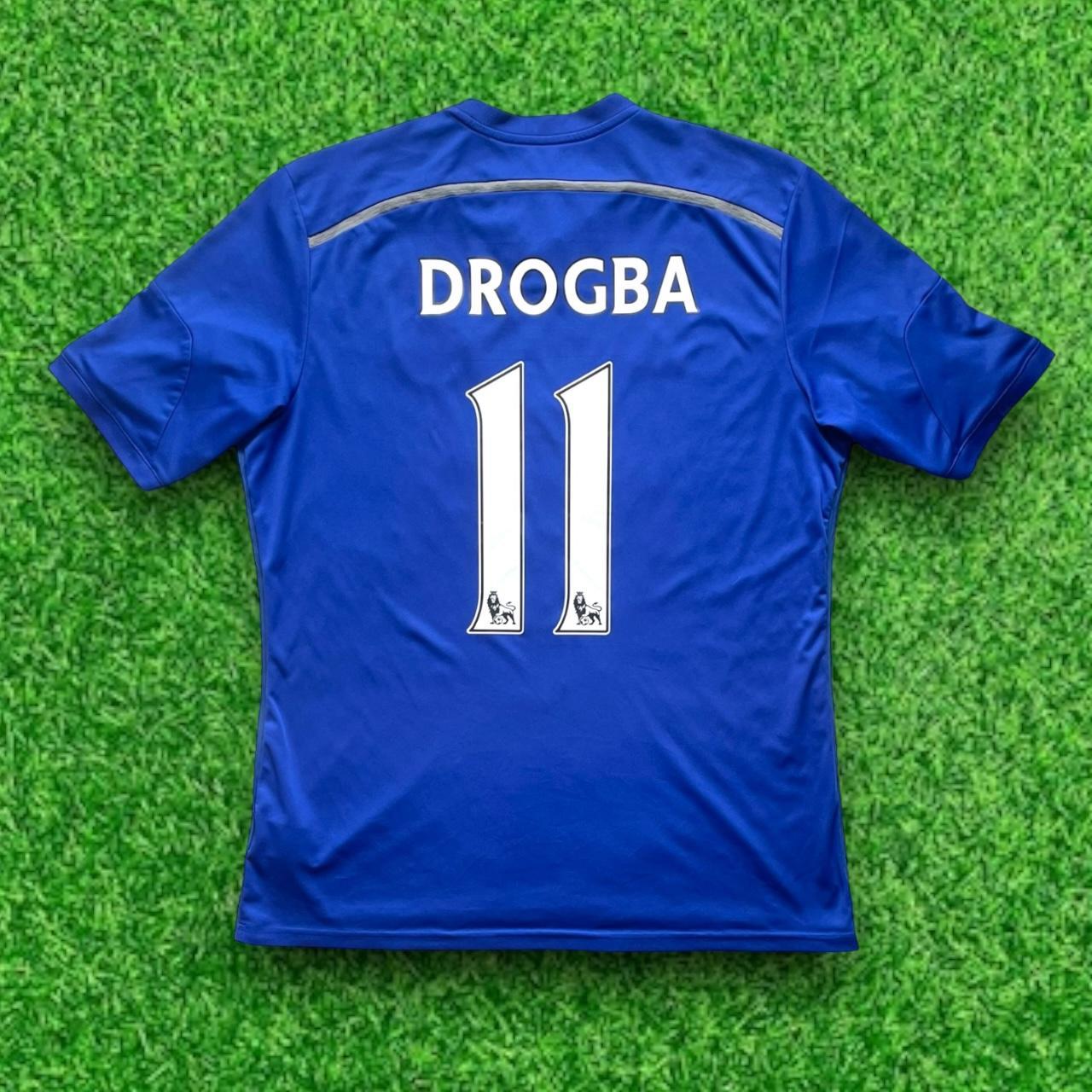 Adidas Chelsea 2014/15 'Drogba 11' Home Football... - Depop
