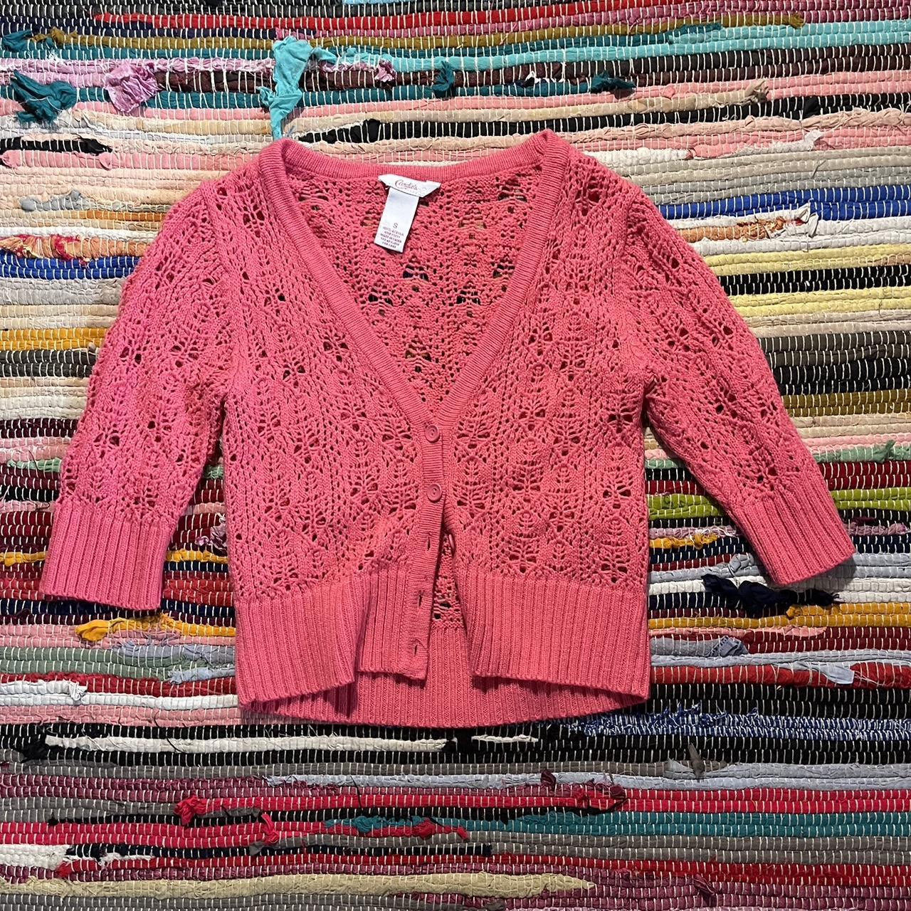 Pink candies sweater - Depop