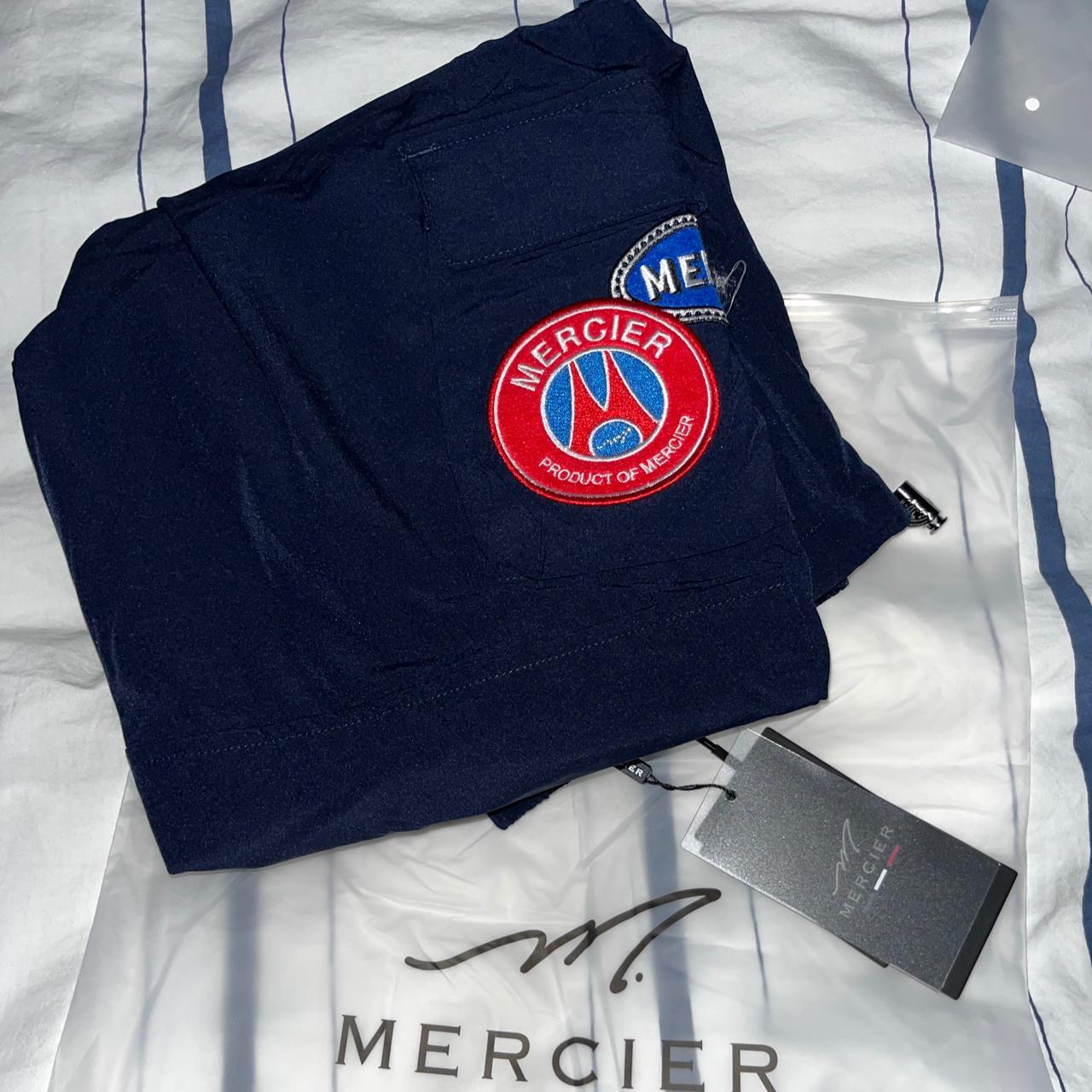 BRAND NEW WITH TAGS - Navy Mercier OG - WINDBREAKER... - Depop