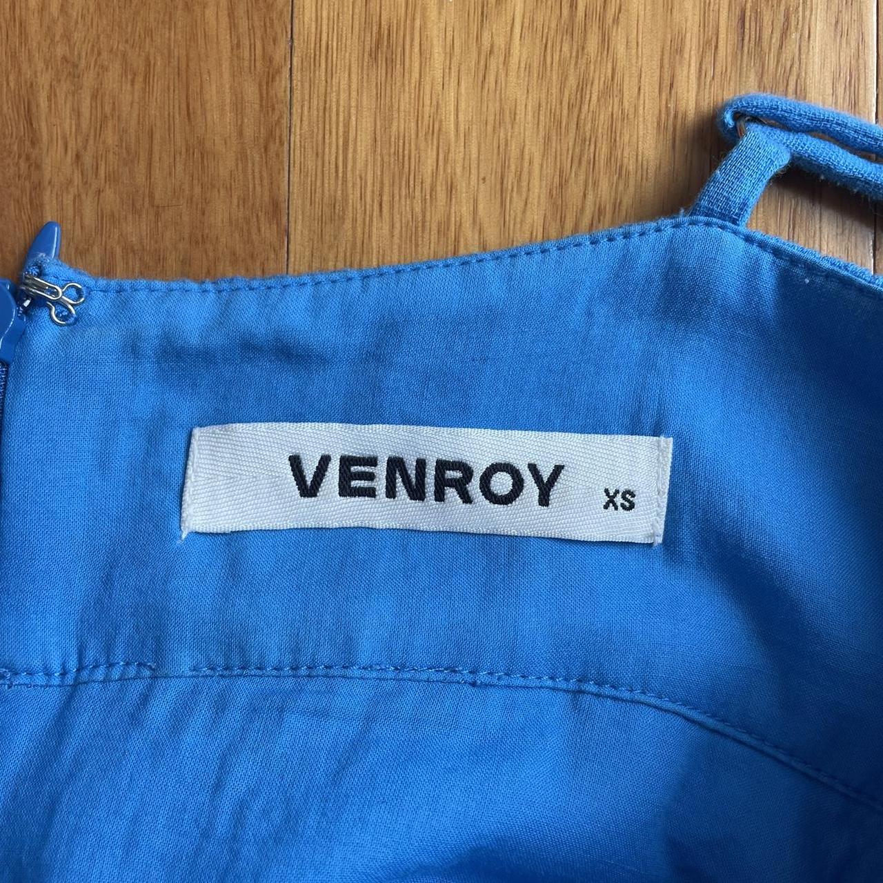 venroy twist bodice mini dress seam broken on... - Depop