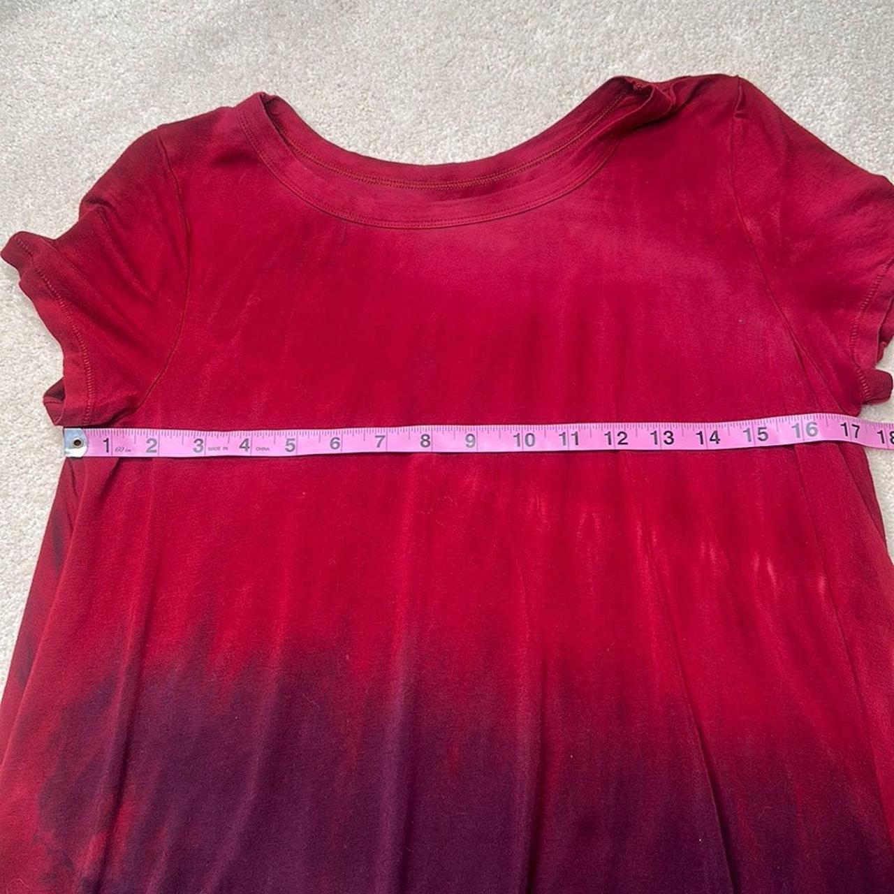 American Eagle: Soft & Sexy Red Tie Dye Tee Good... - Depop