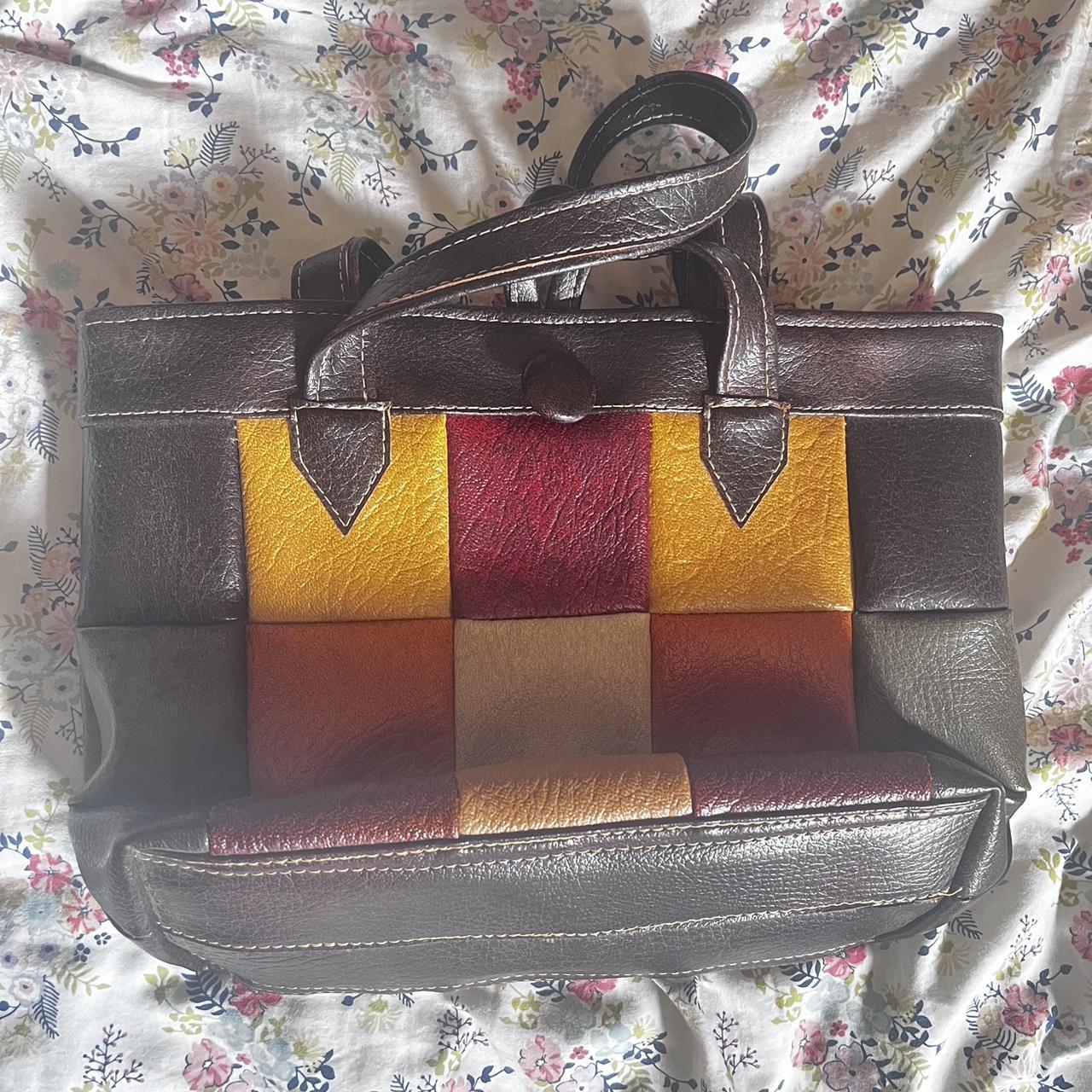 Patchwork leather purse. I’m not sure the brand I’ve... - Depop