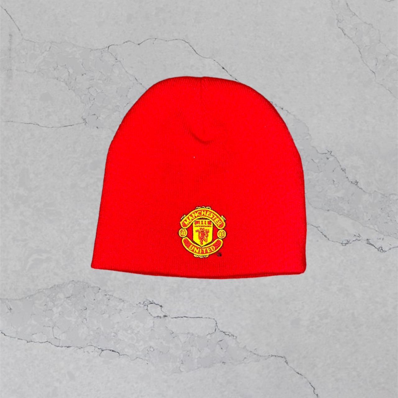 Manchester United Red Devils badge embroidered... - Depop
