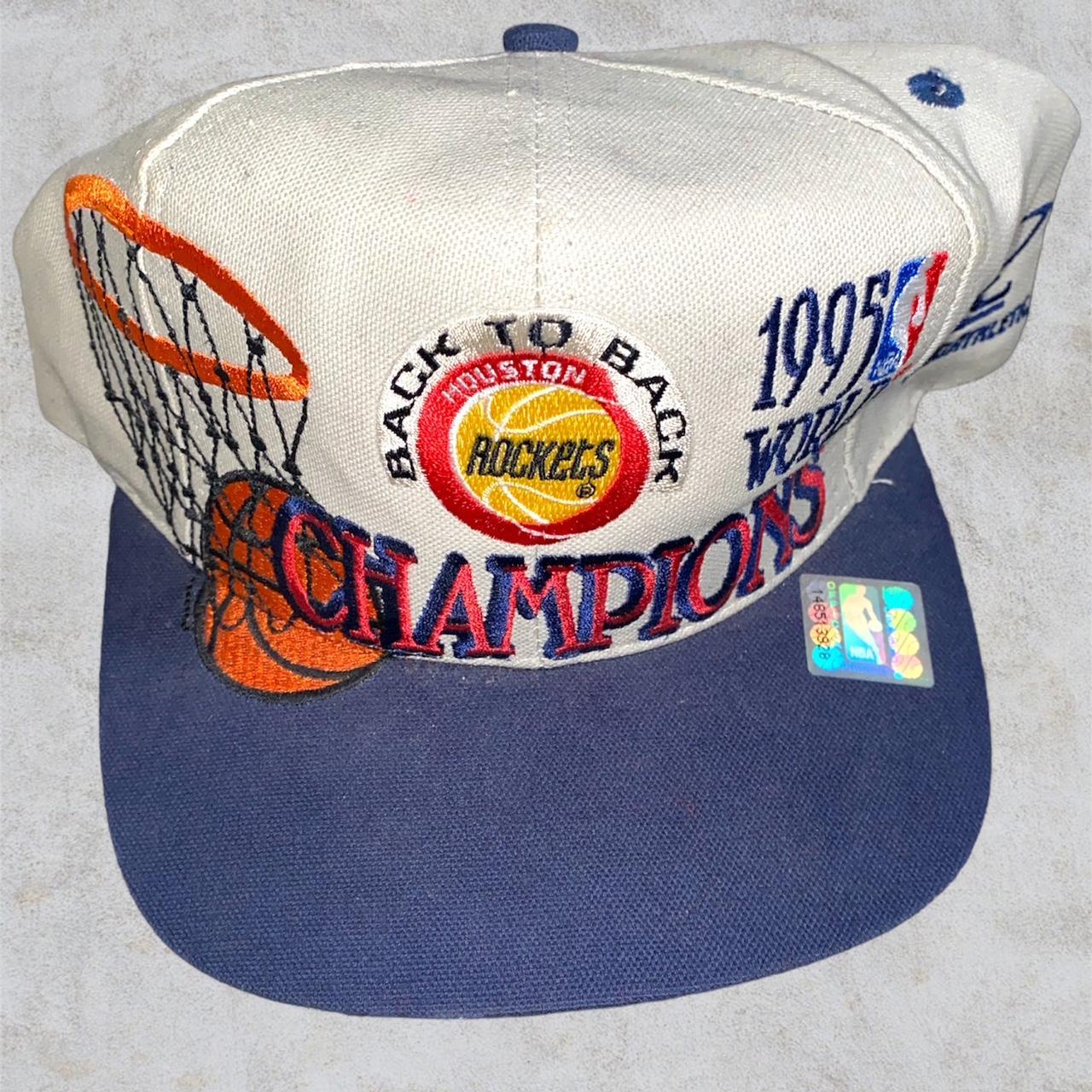 Vintage 90s NBA 1995 Houston Rockets Championship... | Depop