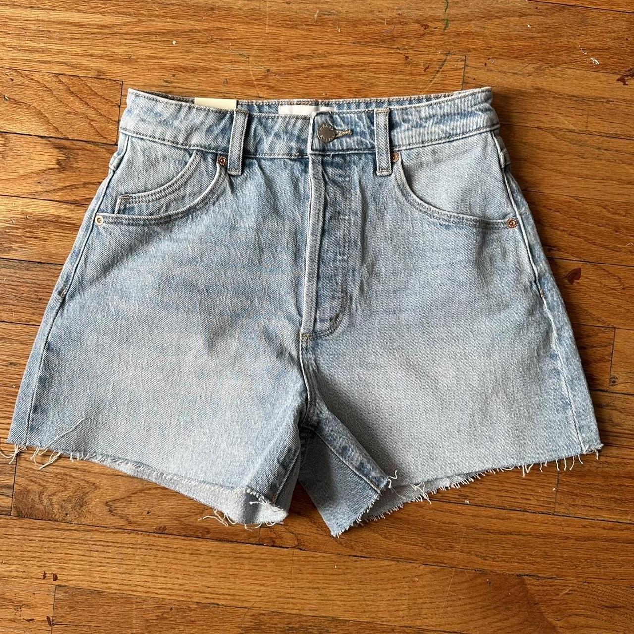brand new with tags Rollas cutoff denim shorts - Depop