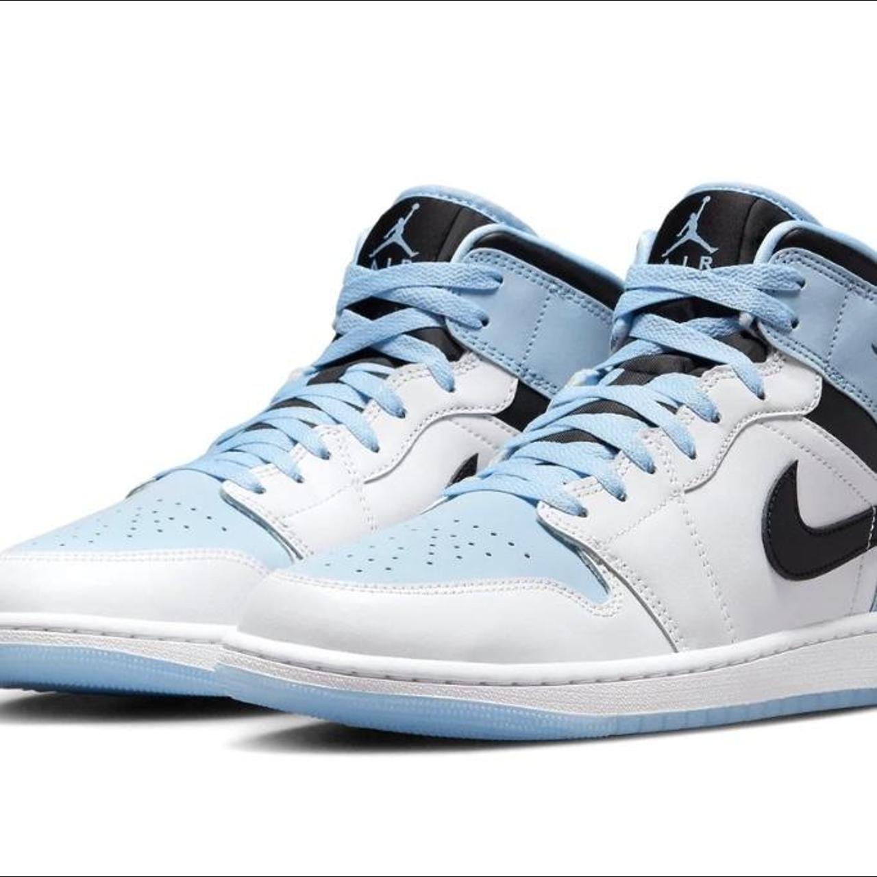 Jordan 1 mid Ice White msg for photos #jordan... - Depop