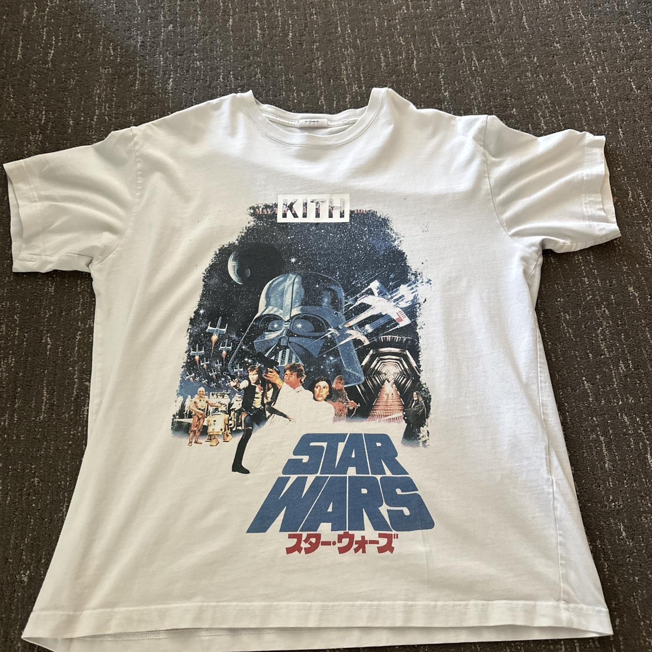 Vintage Large Kith Star Wars A New Hope T Shirt - Depop