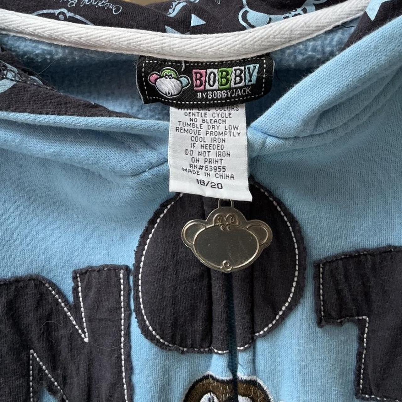 Original Bobby Jack sweatshirt, tagged a girls size... - Depop