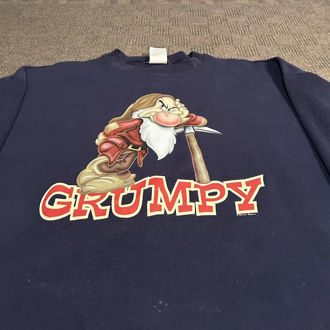 Vintage Disney Grumpy Crewneck #disney #vintage... - Depop