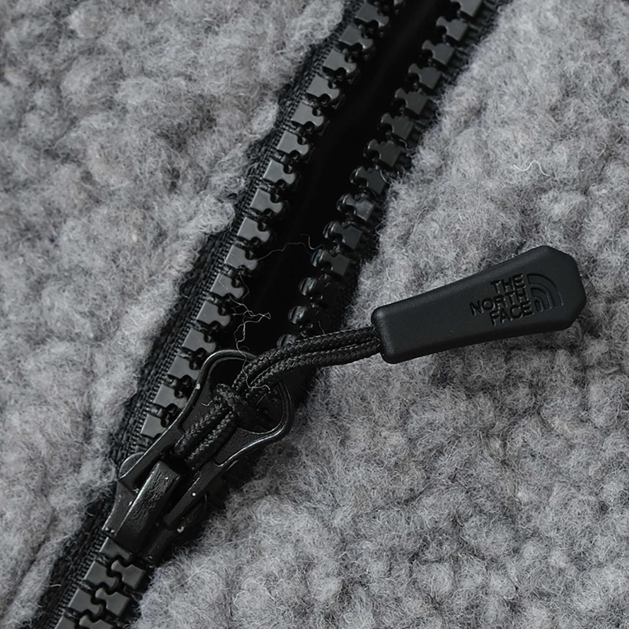 grey north face sherpa ive had it for ages but just... - Depop