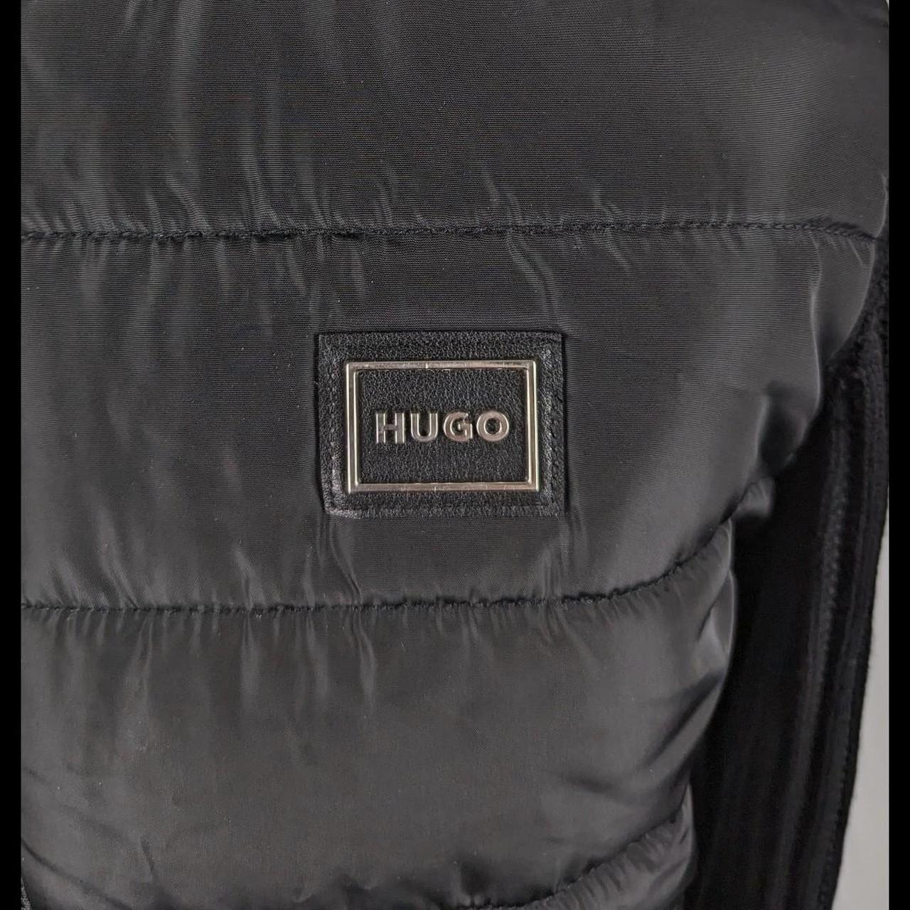 HUGO Mens Scabro Summer Jacket - Black This stylish... | Depop