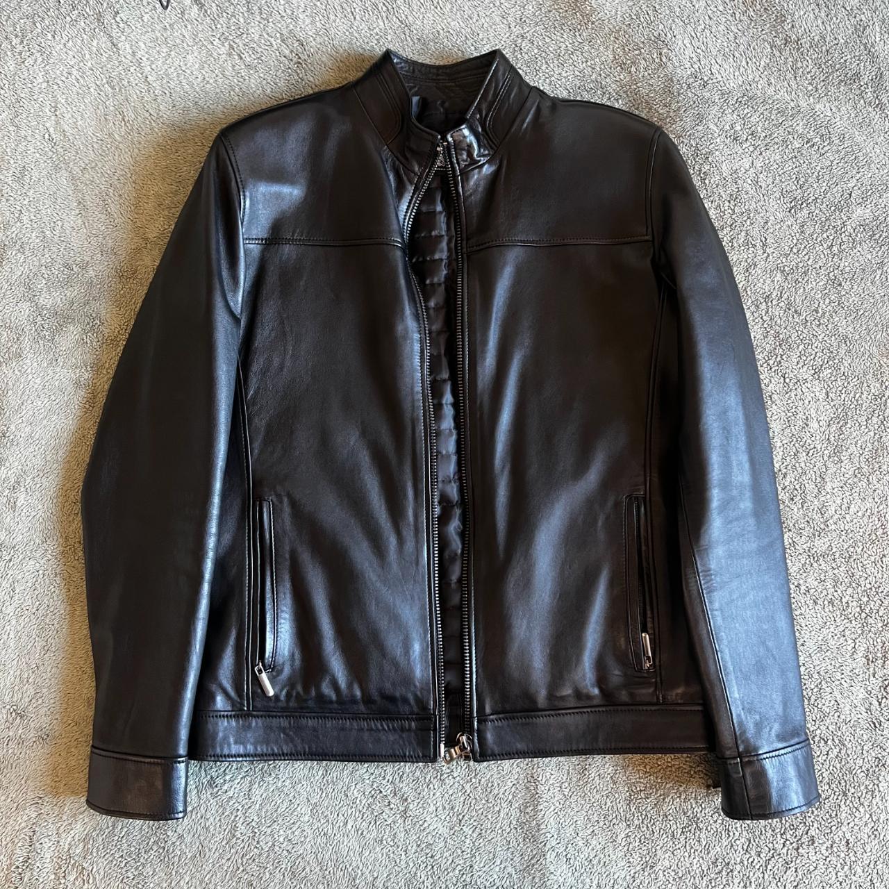Moroccan Sheepskin Leather Jacket. Fits like a... - Depop