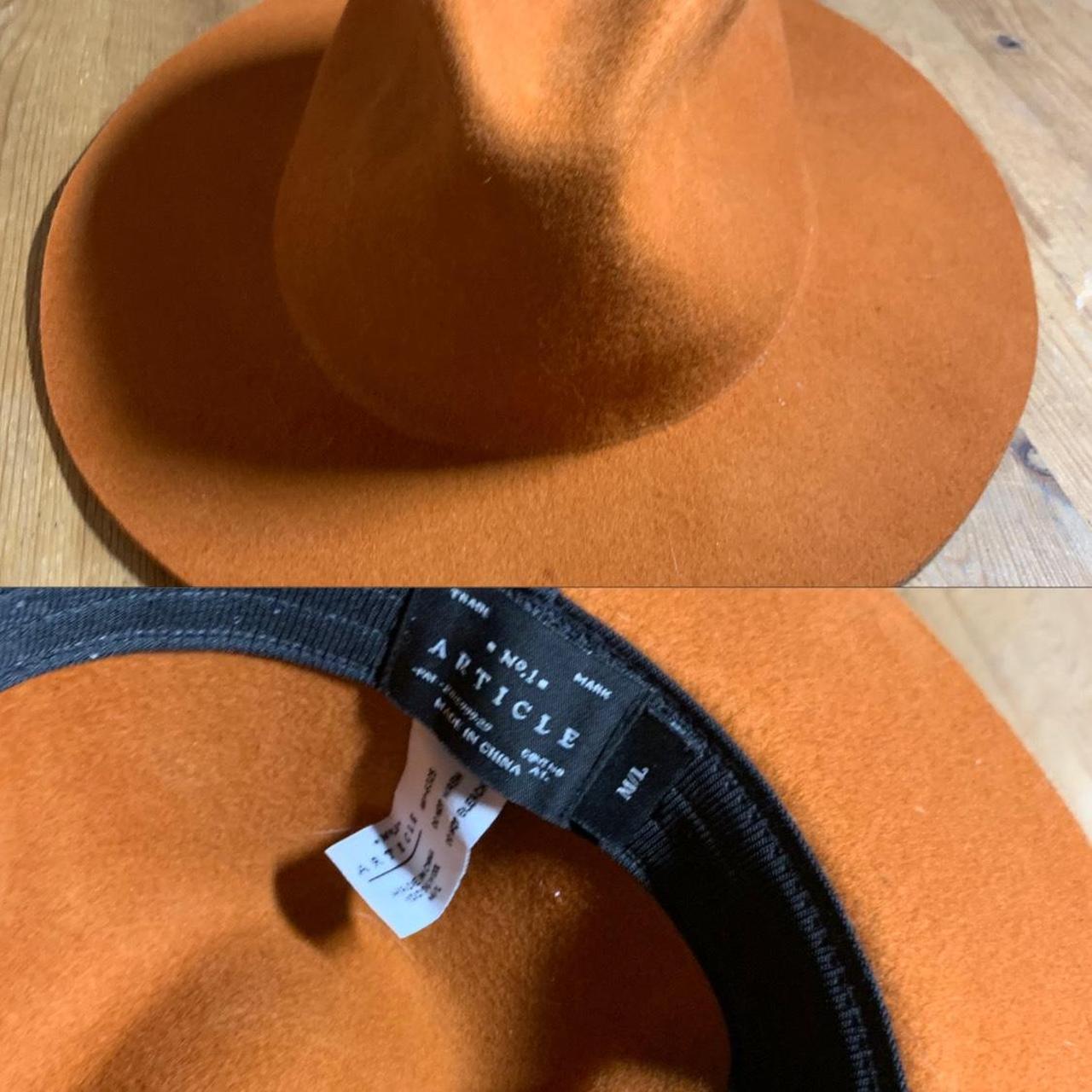 Women's Brown and Tan Hat | Depop