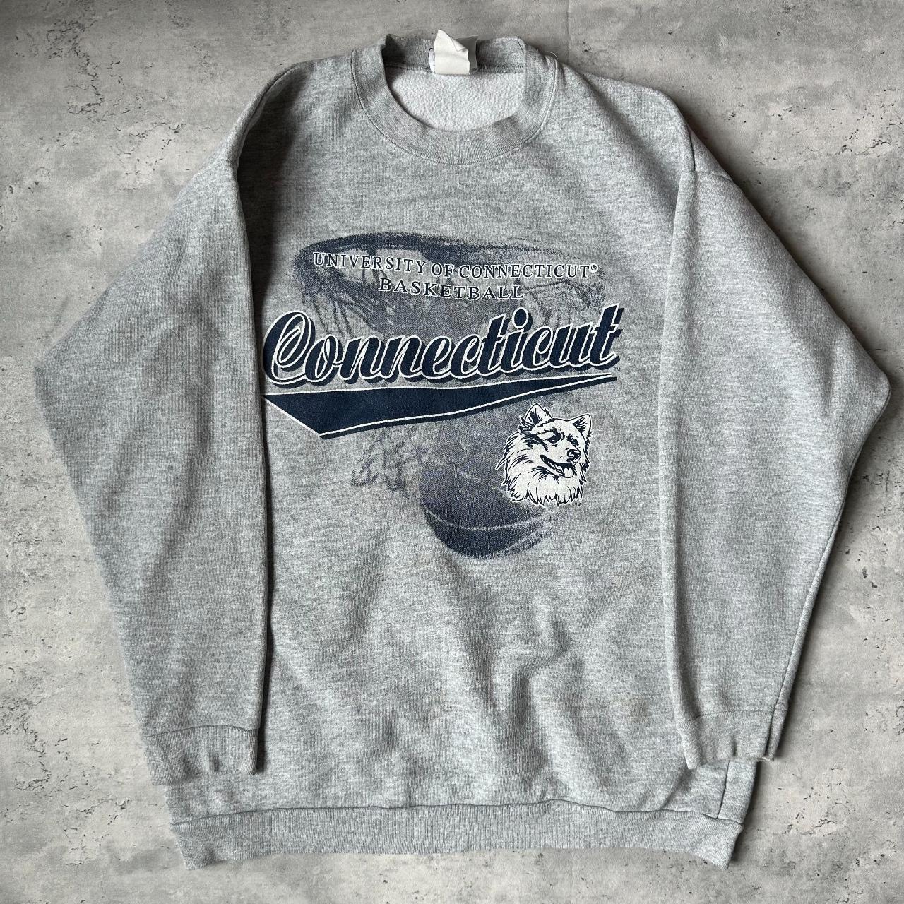 University of Connecticut Pullover... - Depop