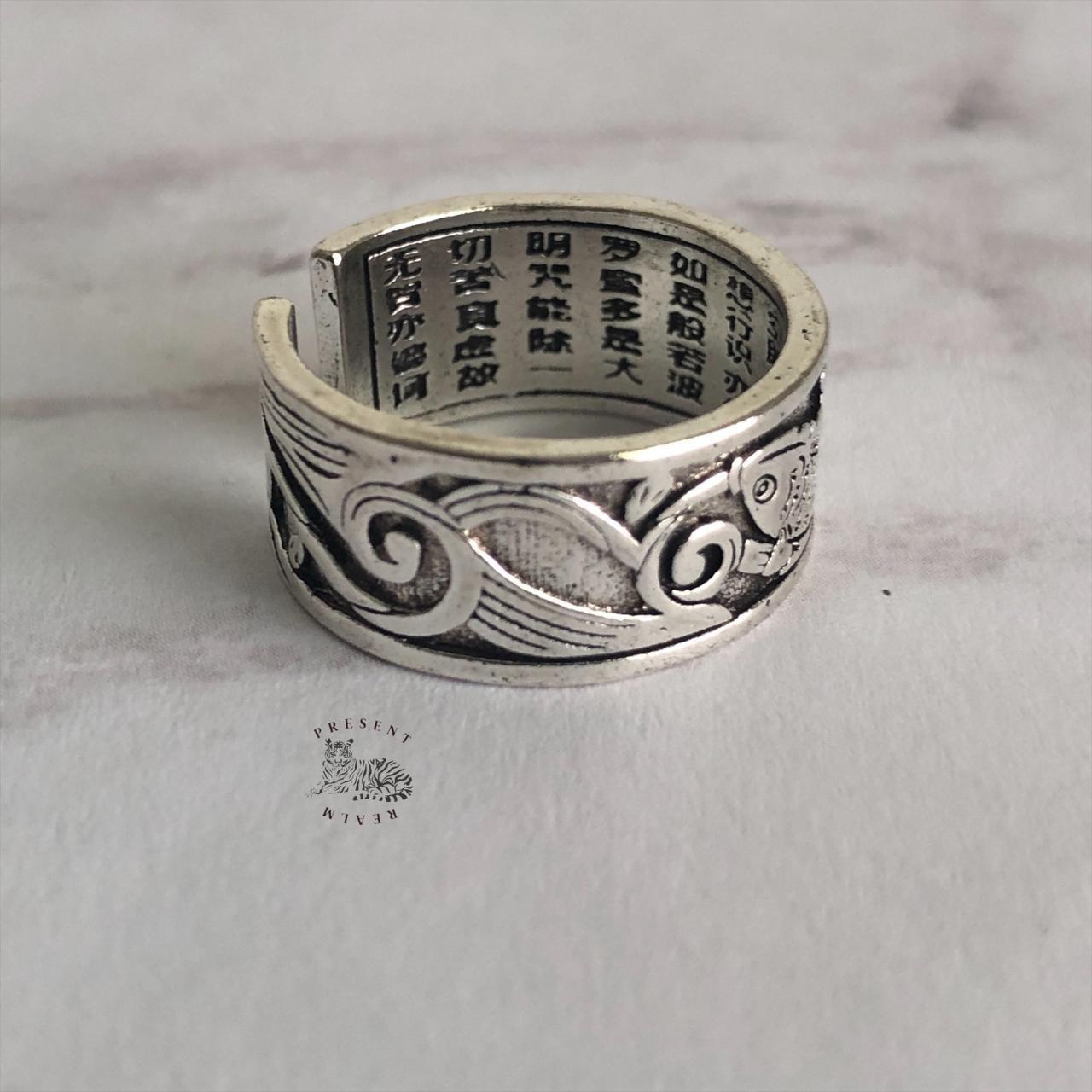 Koi Fish Ring, Japanese Ring, Vintage Ring, Y2K... - Depop