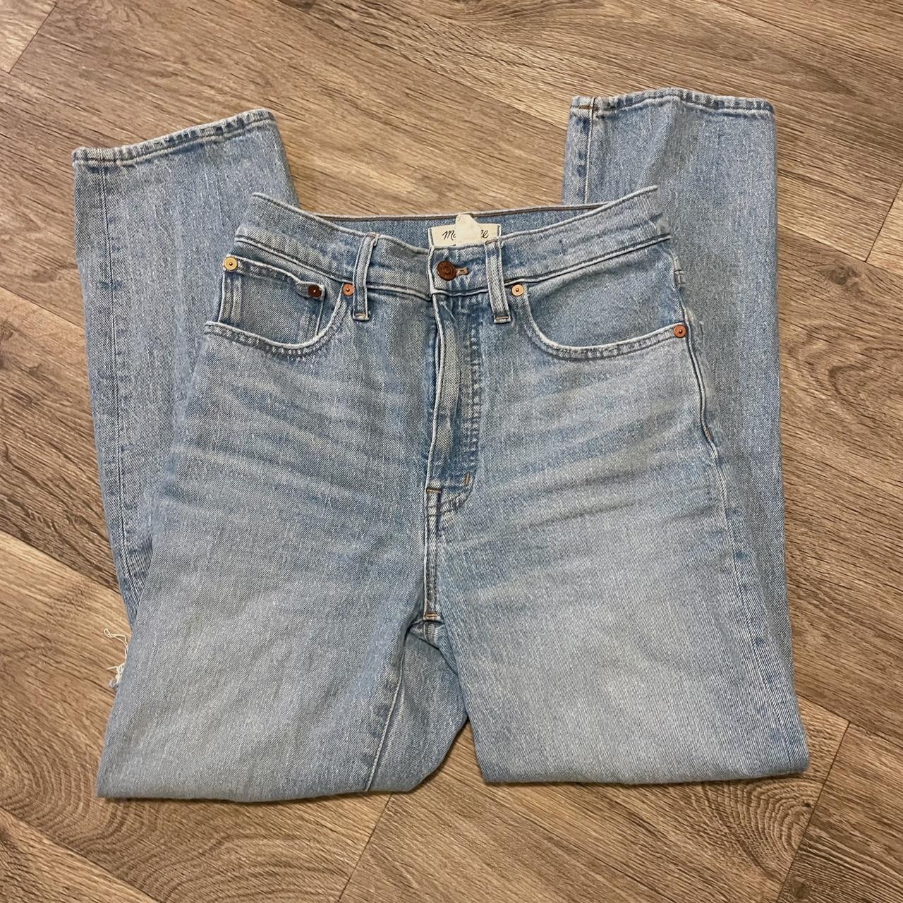 Madewell Women's Blue Jeans | Depop