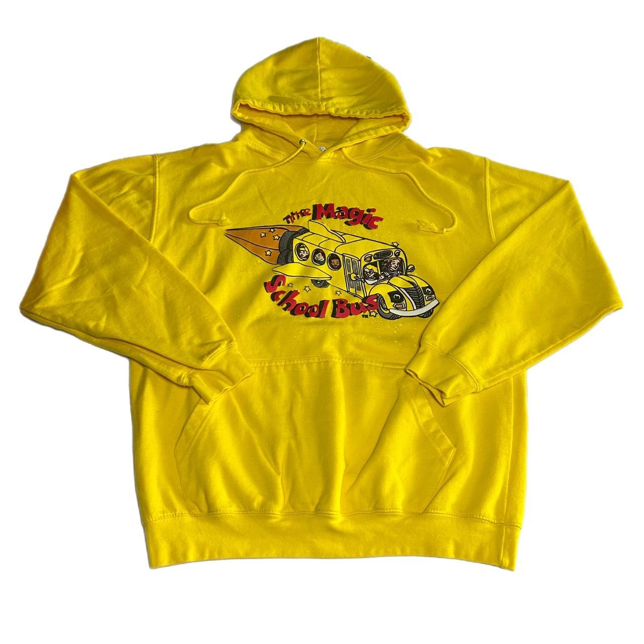 The Magic School Bus Hoodie Sweatshirt Retro Vintage... - Depop