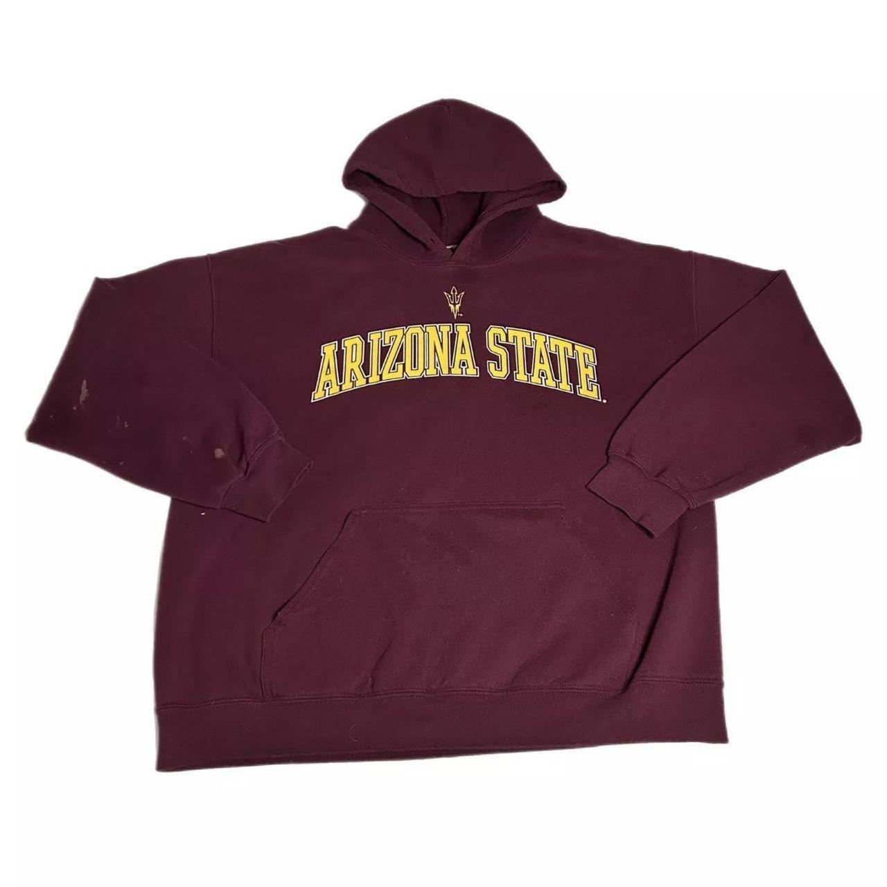 Vintage Y2K Arizona State University ASU Maroon... - Depop