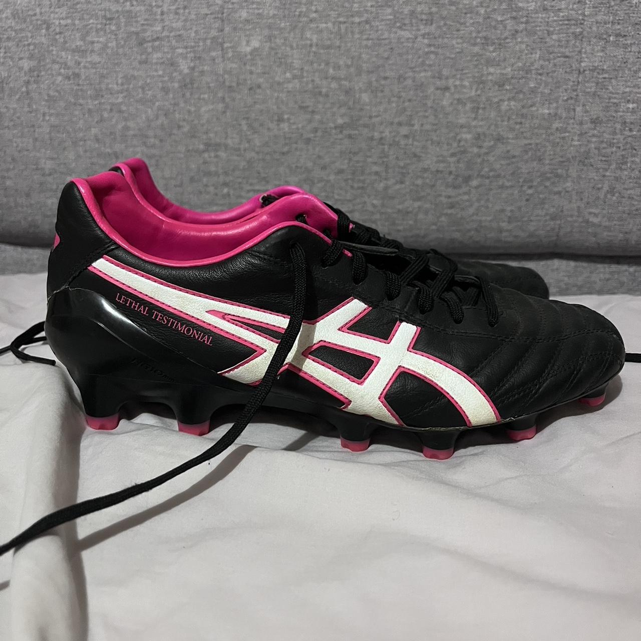 WOMENS US SIZE 8.5, EU 42, UK 6.5 Asics footy boots,... - Depop