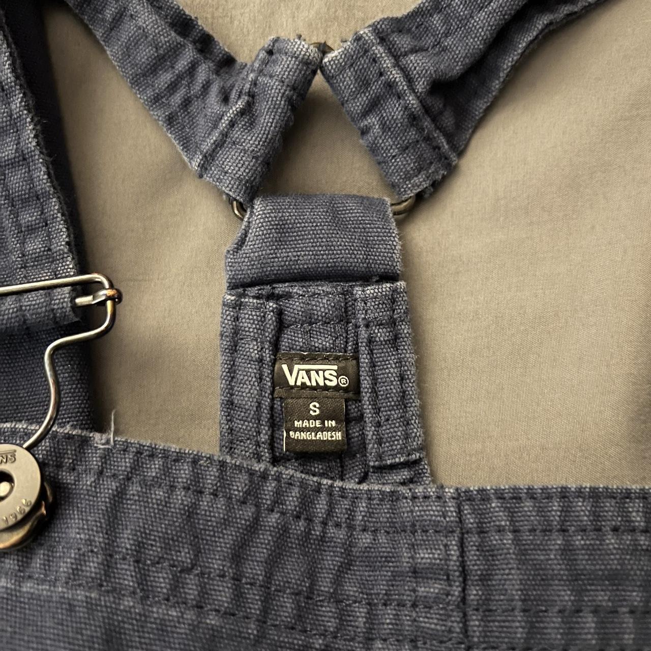 Vans Women's Navy Dungarees-overalls | Depop