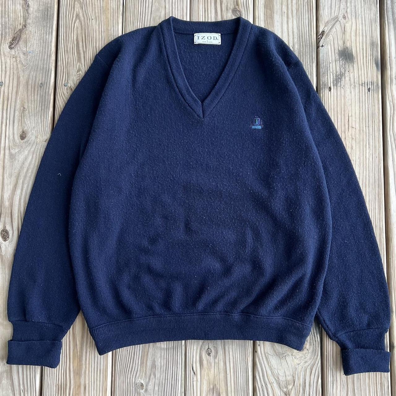 Izod vintage v neck sweater In great condition!!... - Depop
