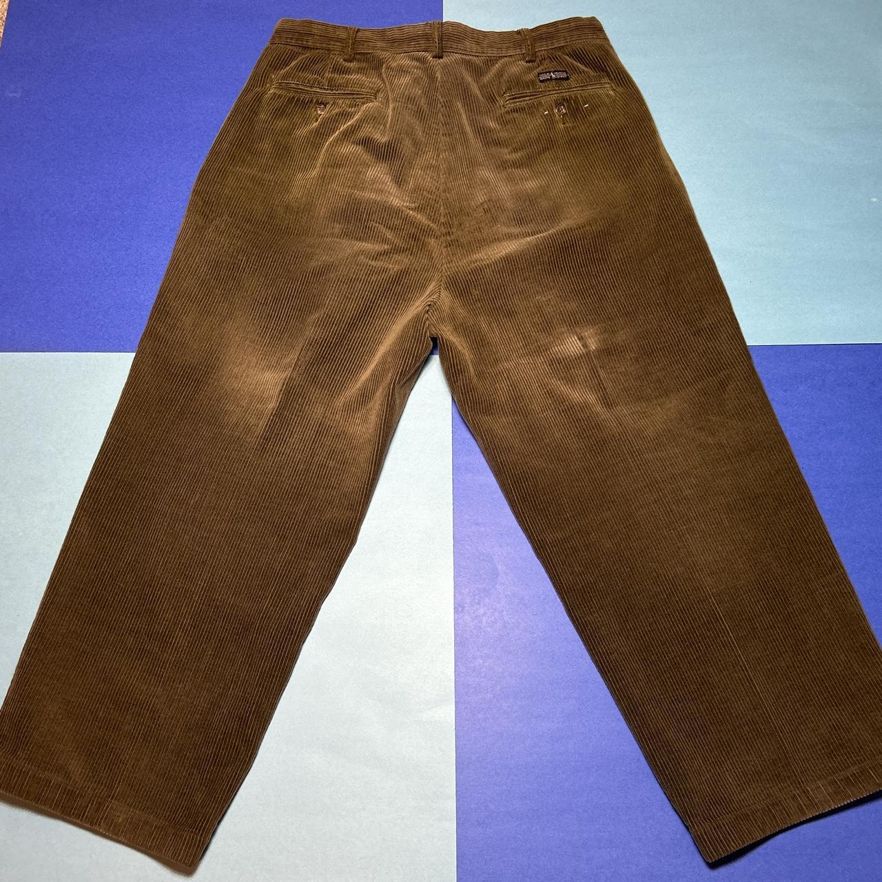 Polo Ralph Lauren Corduroy Pants Brown Corduroy... - Depop