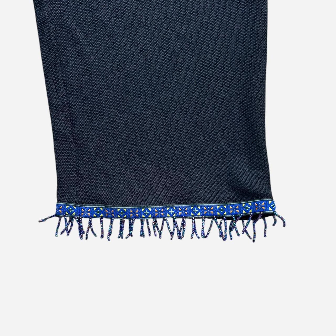 90s Charmed Witchy Phoebe High Rise Black Capri... - Depop